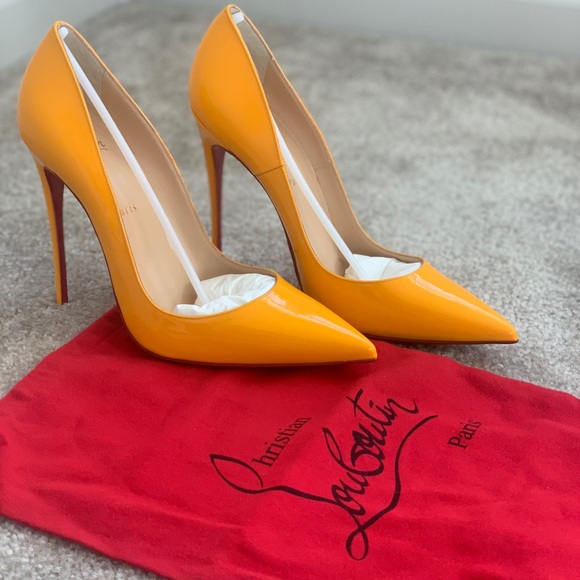 Christian Louboutin | Shoes | Yellow Christian Louboutin | Poshmark